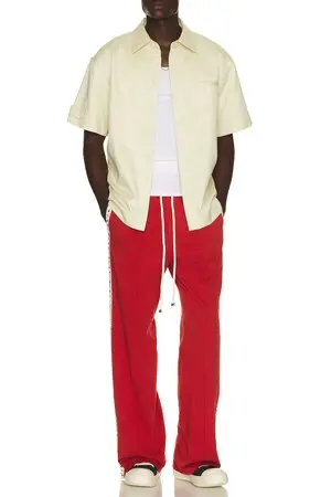 NAHMIAS Novelty Track Pant In Red