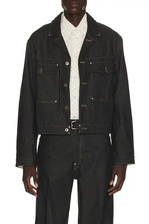 LEMAIRE Trucker Jacket With Studs