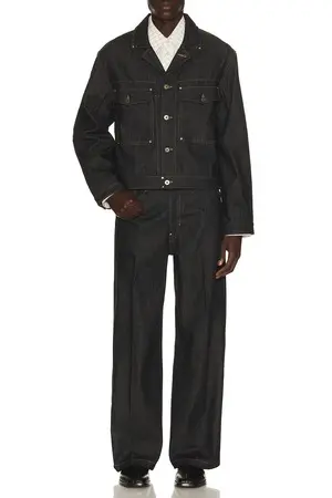 LEMAIRE Trucker Jacket With Studs