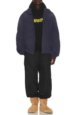 Balenciaga Medium Fit Hoodie - Black