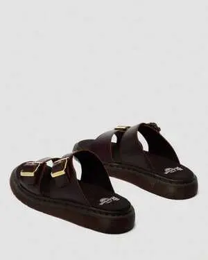 Dr. Martens Josef Atlas Leather Sandals - Brown