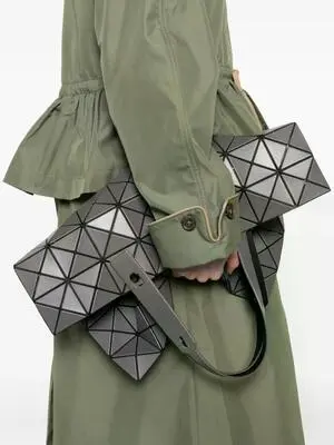 Issey Miyake Geometric-pattern Tote Bag - Grey
