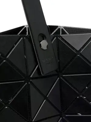 Issey Miyake Geometric-pattern Tote - Black