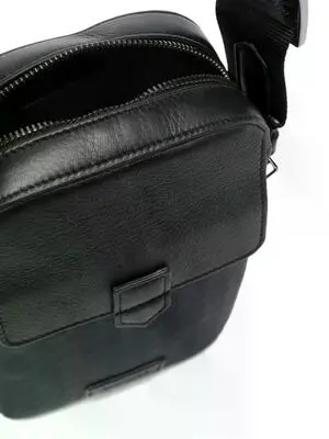 Canali Patterned Messenger Bag