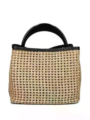 MY BEST BAG FIRENZE Raffia Tote Bag