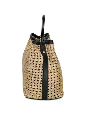 MY BEST BAG FIRENZE Raffia Tote Bag