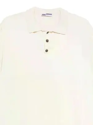 SONIA CARRASCO Buttoned Polo Top