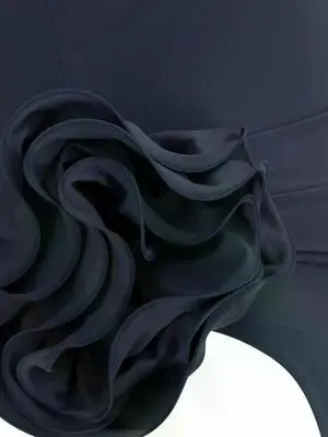 Magda Butrym Grey Flower Motif Swimsuit