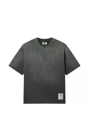 Izzue Distressed Crew-neck T-shirt