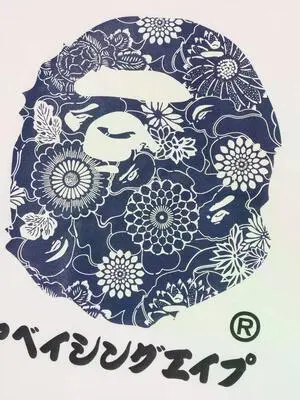 A BATHING APE Floral-print T-shirt