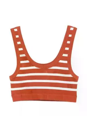 Closed Striped Bralette