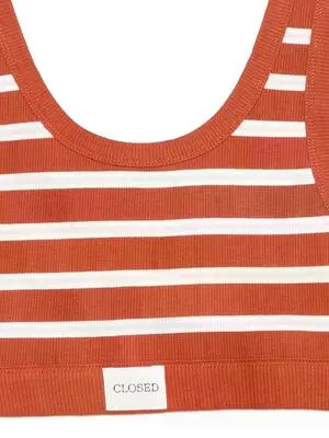Closed Striped Bralette