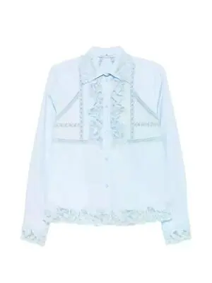 Ermanno Scervino Trimmed Shirts For Women