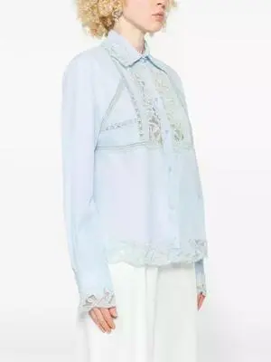 Ermanno Scervino Lace-detail Shirt