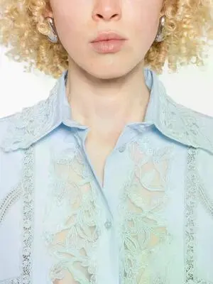 Ermanno Scervino Lace-detail Shirt