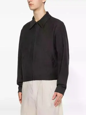 LEMAIRE Zip Shirt Jacket - Blue