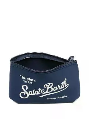 MC2 SAINT BARTH Logo-detail Clutch