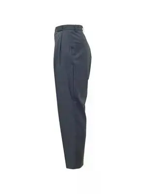 BOSS Pleated Trousers - Blue