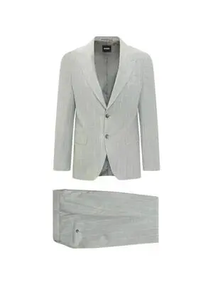 BOSS C-huge Striped-pattern Suit