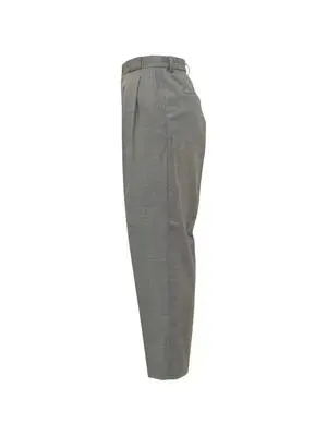 BOSS Pleated Trousers - Grey