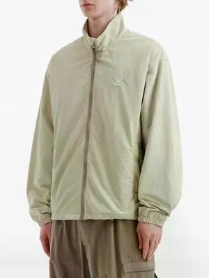 CHOCOOLATE Logo-embroidered Zipped Jacket - Neutrals