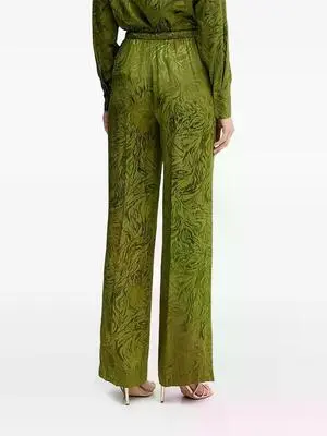 SILVIAN HEACH Print Trousers - Green