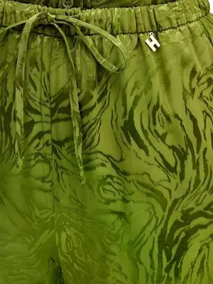 SILVIAN HEACH Print Trousers - Green
