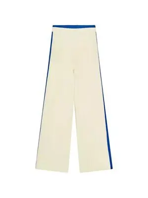 P.E Nation Striped Knit Track Pants
