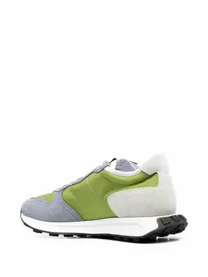 Hogan Logo Panelled Sneakers - Green