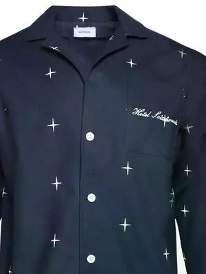 SAINTWOODS Star-pattern Pajama Top