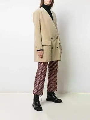 UMA WANG Oversized Double-breasted Blazer