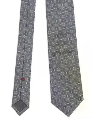 Brunello Cucinelli Silk Tie - Grey