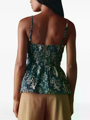 The Great. The Verse Peplum Top