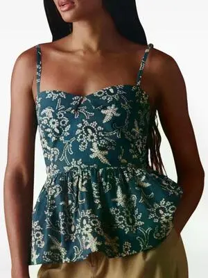 The Great. The Verse Peplum Top