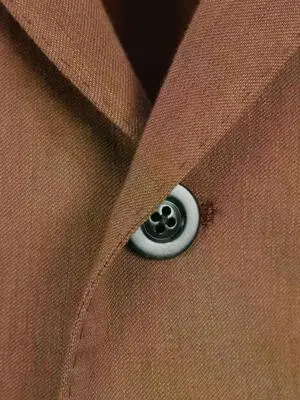 Boglioli Buttoned Blazer - Brown