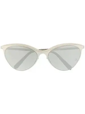 Philipp Plein Paris Cat-eye Sunglasses - Silver