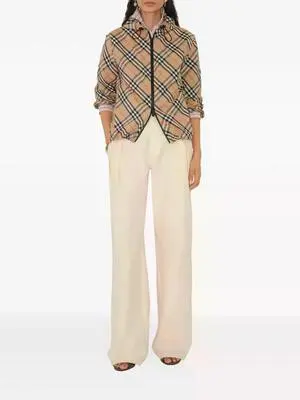 Burberry Check Hooded Jacket