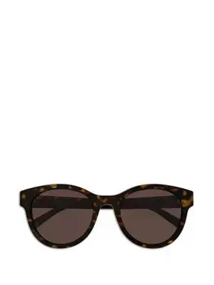 Gucci Round-frame Sunglasses - Brown