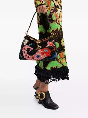 Etro Medium Vela Shoulder Bag - Black