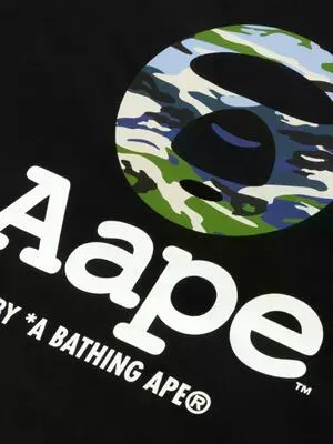 AAPE BY *A BATHING APE Camo Print T-shirt
