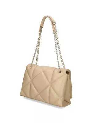 Moschino Quilted Shoulder Bag - Neutrals
