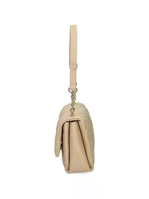 Moschino Quilted Cross Body Bag With Chain Strap - Neutrals