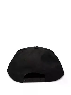 Armani Exchange Logo Embroidered Cap - Black