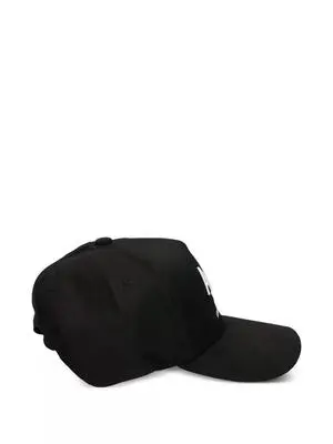 Armani Exchange Logo Embroidered Cap - Black