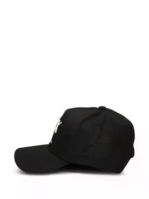Armani Exchange Logo Embroidered Cap - Black