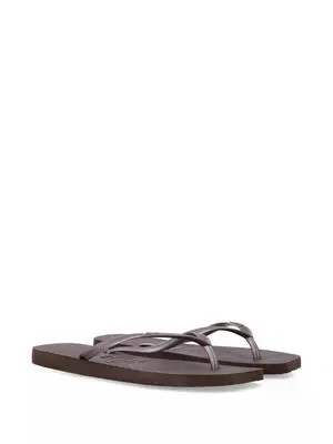 Havaianas Slim Square Textured Flip-flops