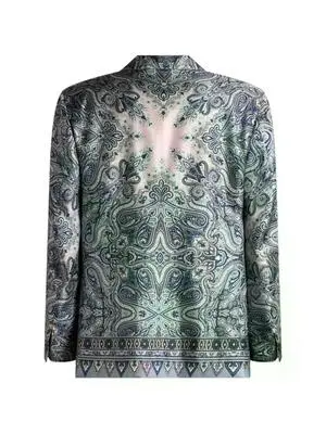 Etro Paisley Print Single-breasted Jacket