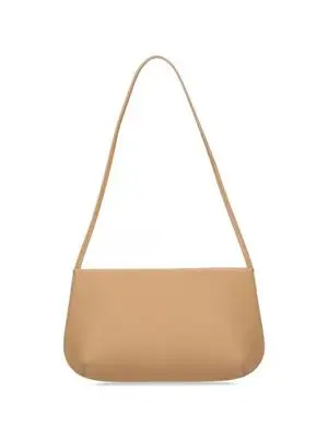 FANE Leather Shoulder Bag - Neutrals
