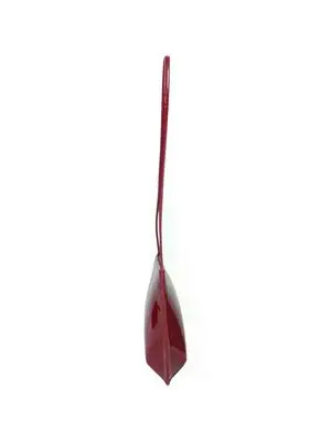 FANE Leather Shoulder Bag - Red