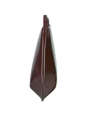 FANE Loge Leather Shoulder Bag - Brown